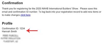 How to Find Your Registrant ID | IBS 2026